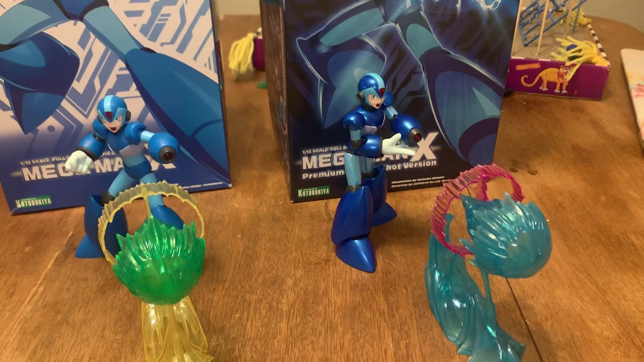 Kotobukiya Megaman X Model Kit review! UPDATE - YouTube