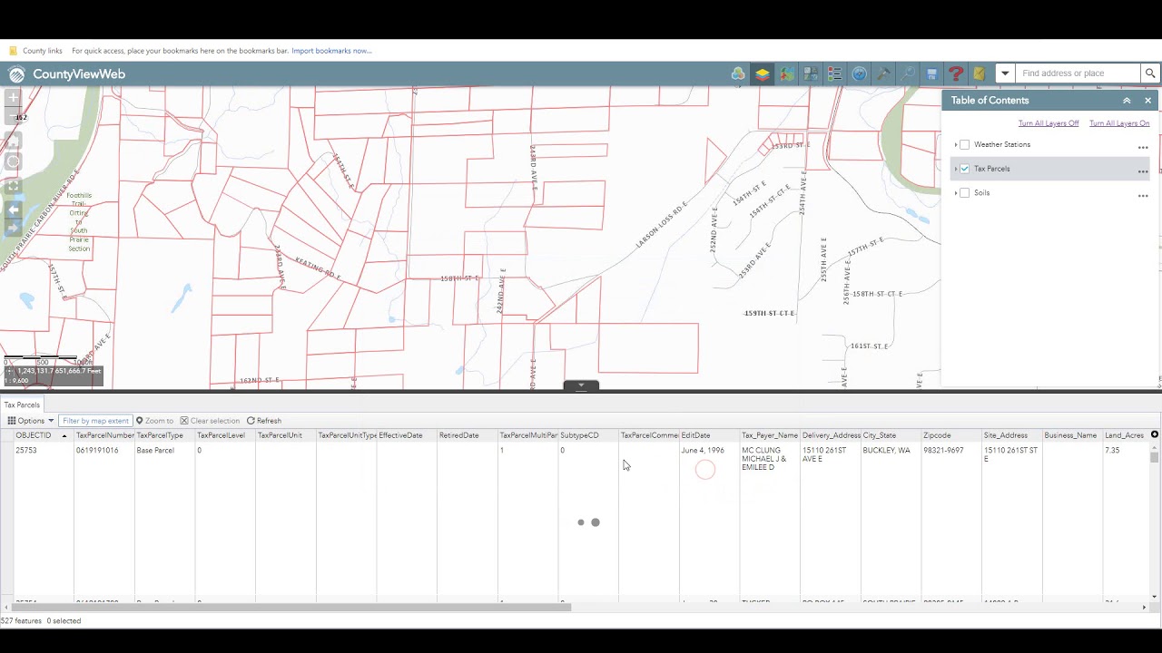 CVWeb Attribute Table - YouTube