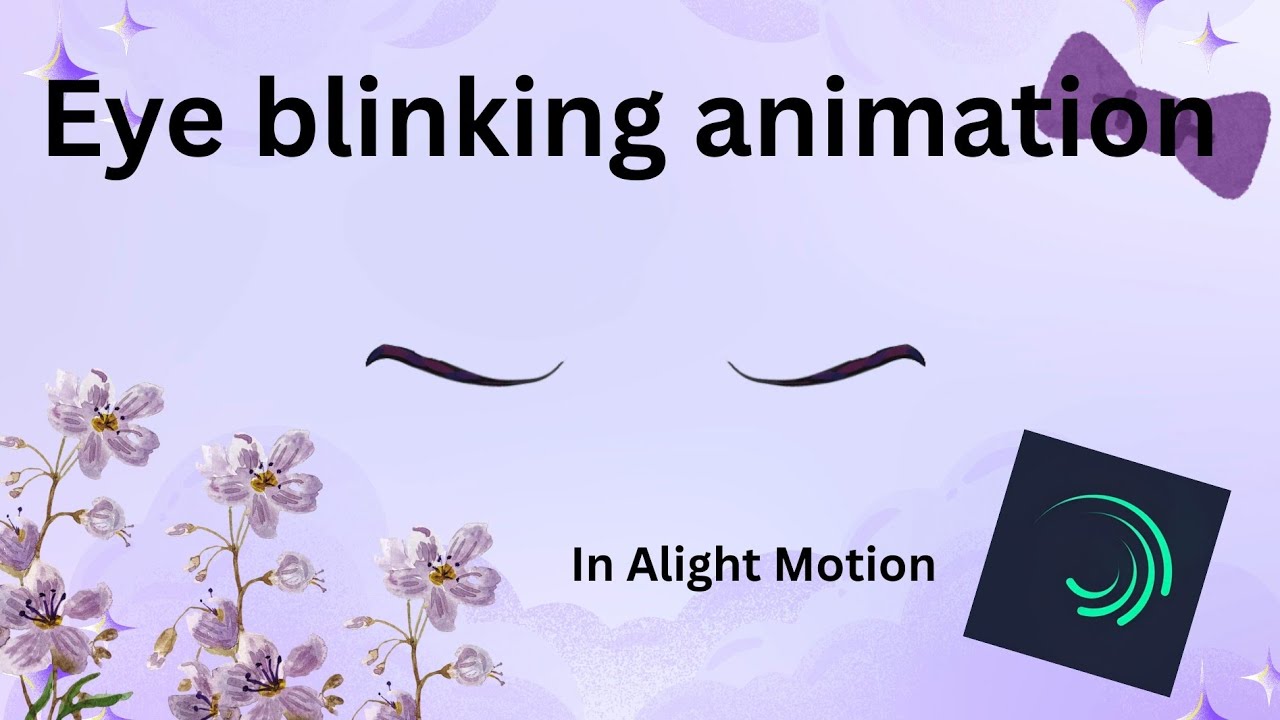 How to animate a blinking in Alight Motion - YouTube
