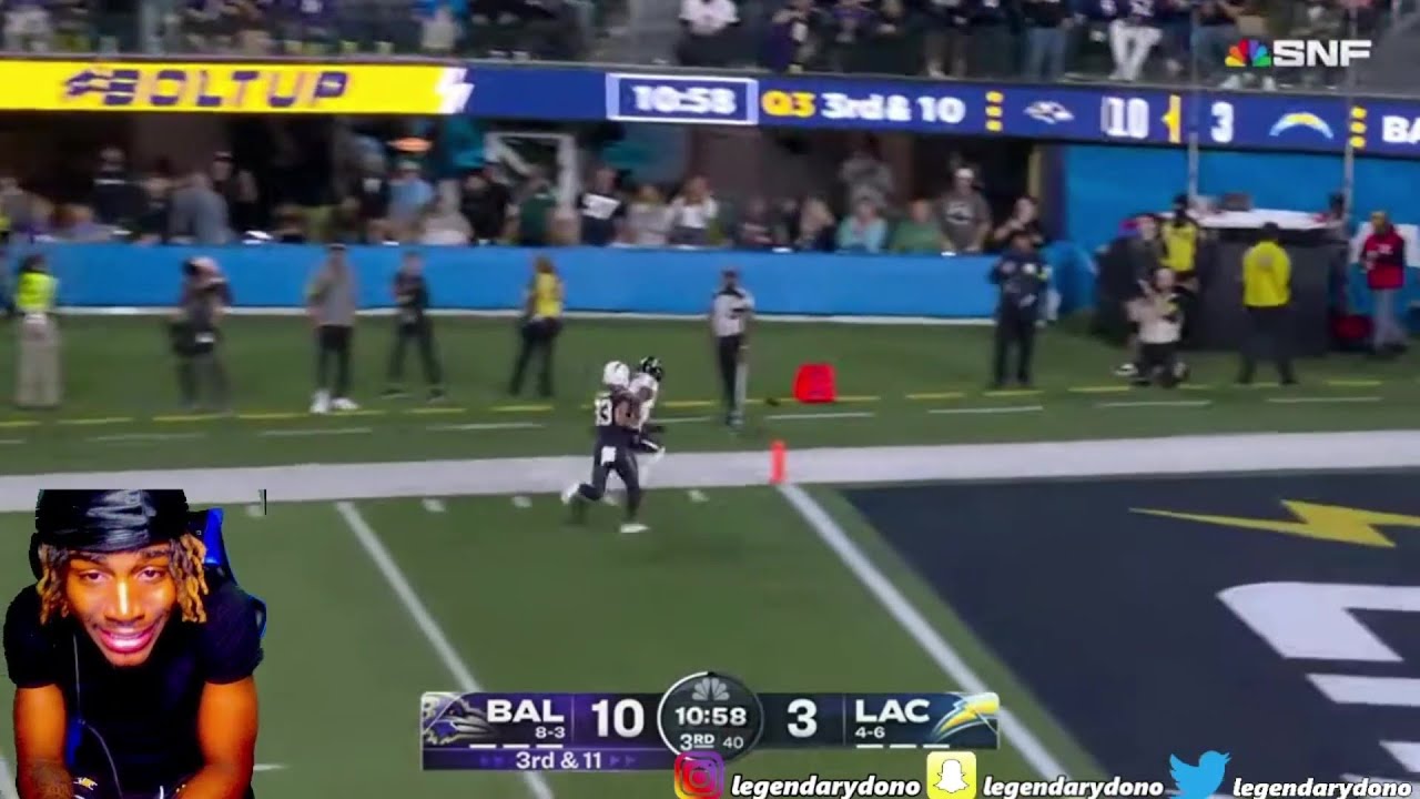 Reacting to Baltimore Ravens vs Los Angeles Chargers 2023 NFL Full Game ...