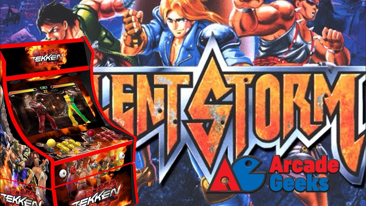 Violent Storm, playing on arcade geeks arcade machine 4K - YouTube