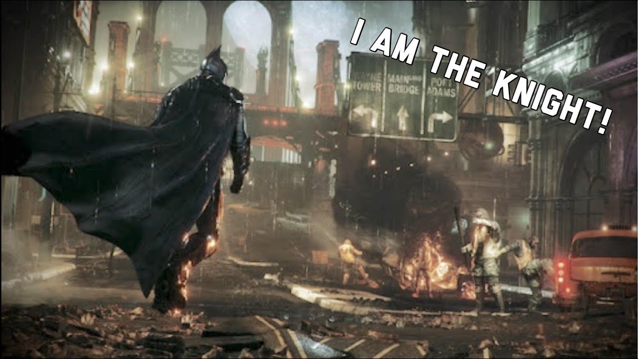 Batman Arkham Knight but scarecrows batman's biggest menace - YouTube