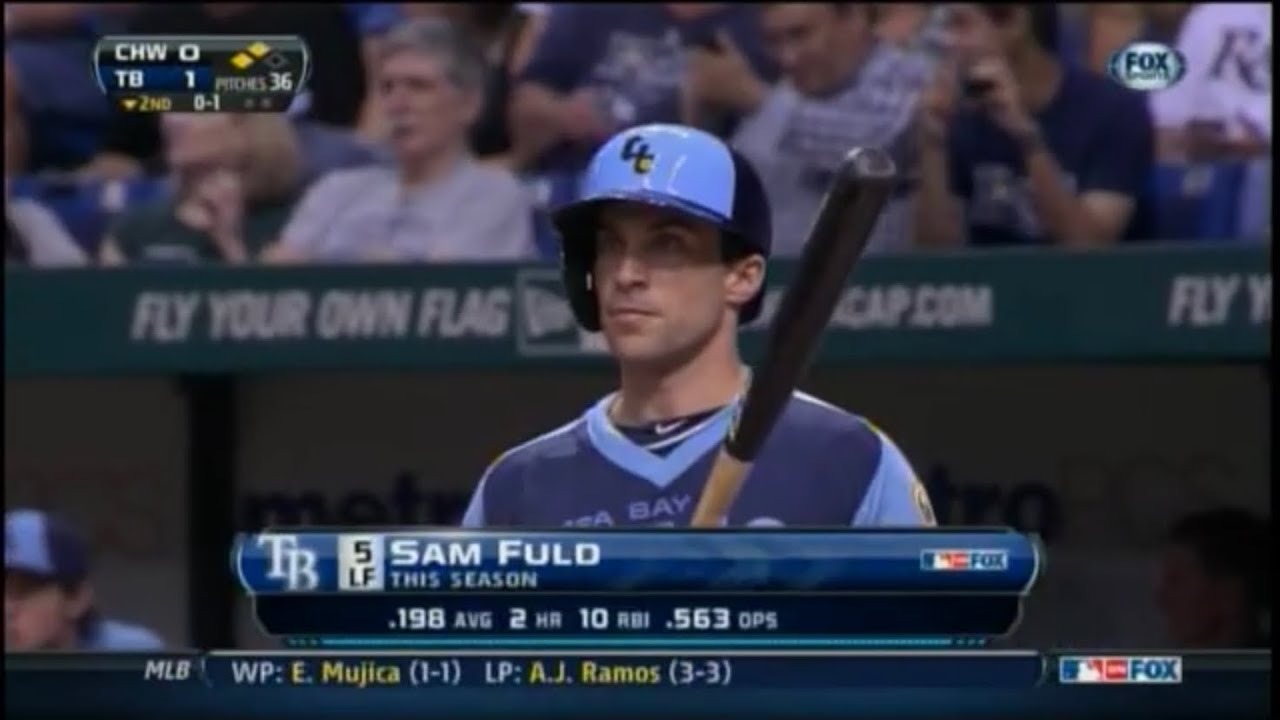 Chicago White Sox @ Tampa Bay Rays - July 6, 2013 - Sam Fuld, Fernando ...