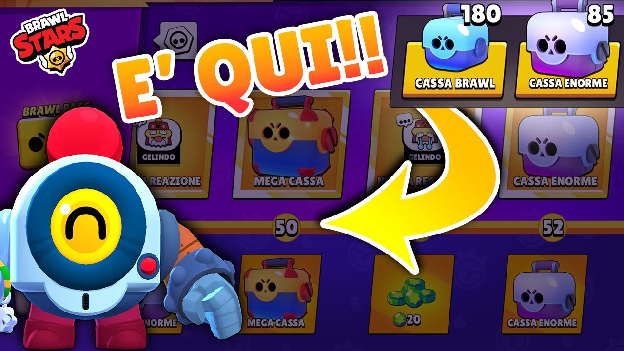 E' QUI!! TROVIAMO IL NUOVO BRAWLER IRIS! ESTRATTO DI LIVE - Brawl Stars - YouTube