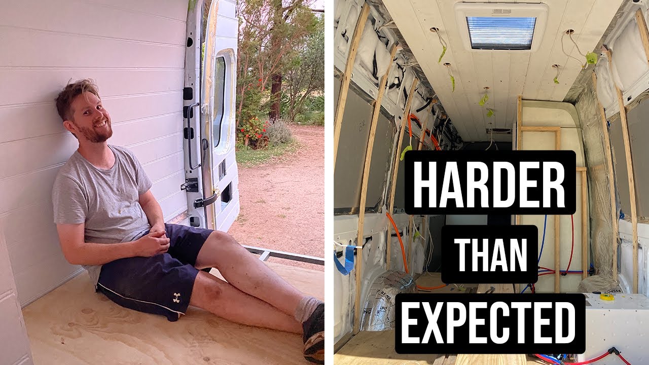 How to panel a VAN BUILD | Campervan wall lining - YouTube