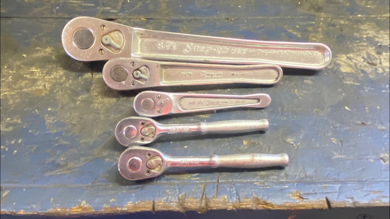 Some vintage and unique snap-on ratchets - YouTube