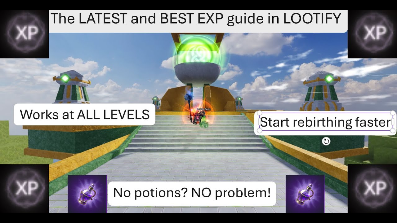 The LATEST AND BEST WAY TO GAIN EXP FAST IN LOOTIFY - YouTube