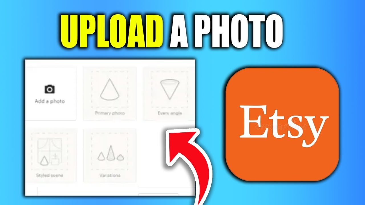 How To Upload A Photo In Etsy | Add Photo To Etsy Listing - YouTube