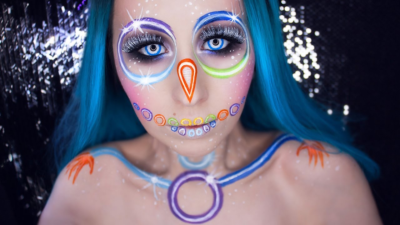 Snowgirl Creative Makeup Tutorial - YouTube