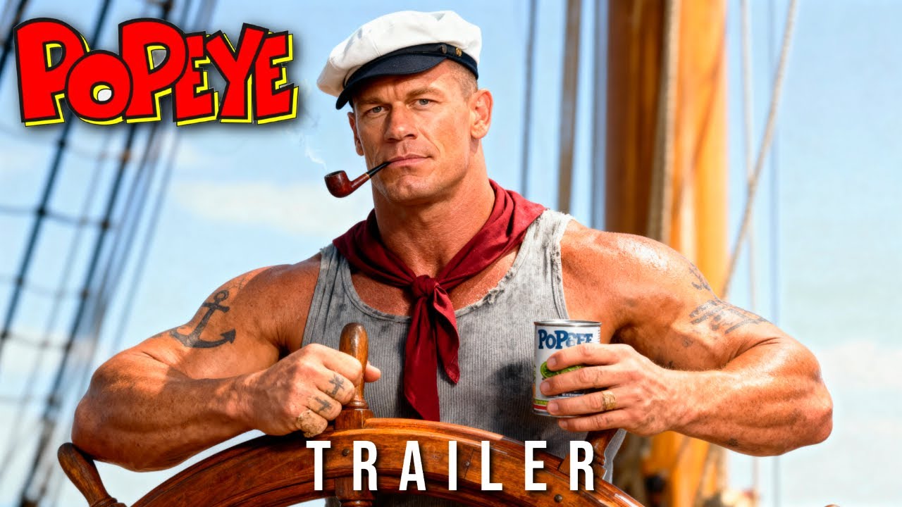 Popeye Live-Action Concept Trailer (2026) | John Cena & Anne Hathaway ...