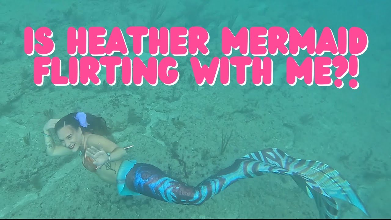 Flirting with a Real-life Mermaid - YouTube