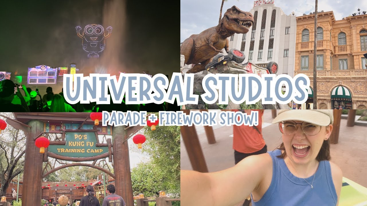 PARADE and DRONES at universal studios orlando | i'm a new passholder ...