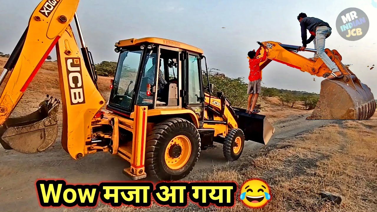 Jcb का हेल्पर हो तो ऐसा 😮 jcb operator job ...? - YouTube