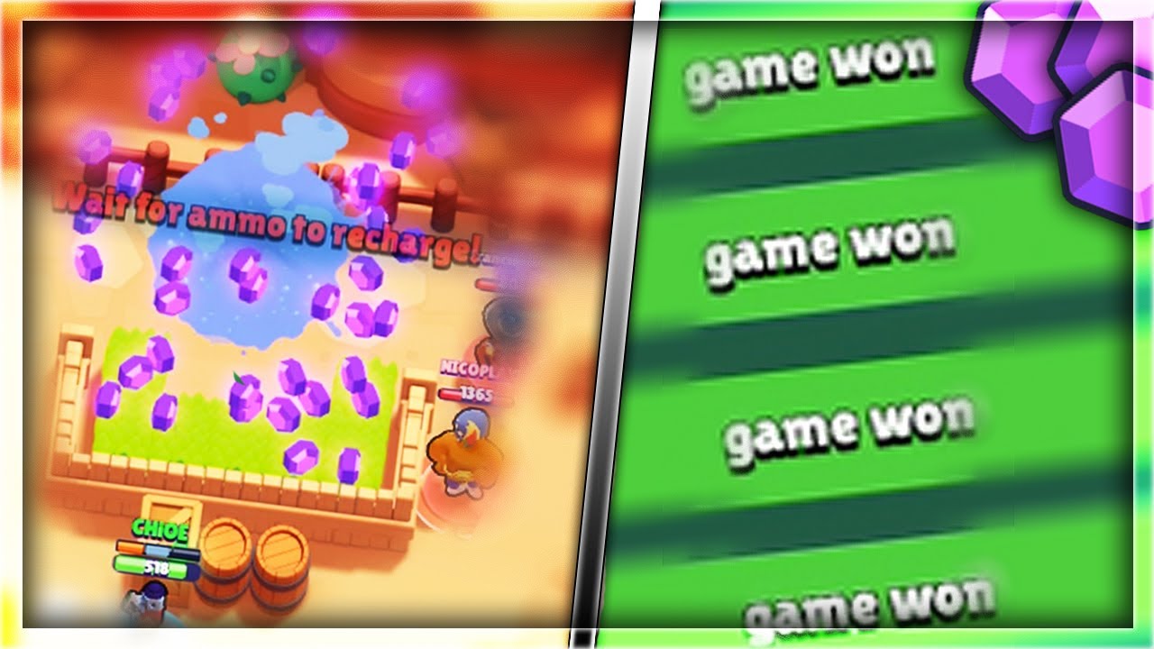 INFINITE WINS in BRAWL STARS! • Collab w/ Gamewatchable + ThunderHD101 ...