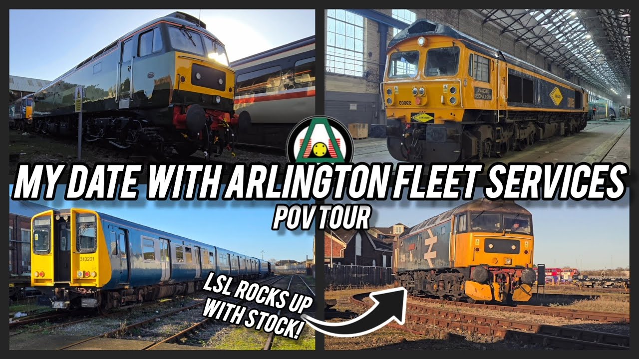 EXCLUSIVE Tour Around Eastleigh Works! | LSL Rocks Up With The ...
