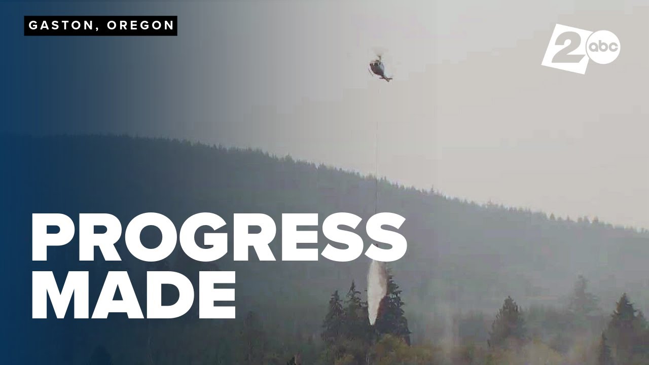 Crews make good progress in protecting homes from Lee Falls Fire near ...