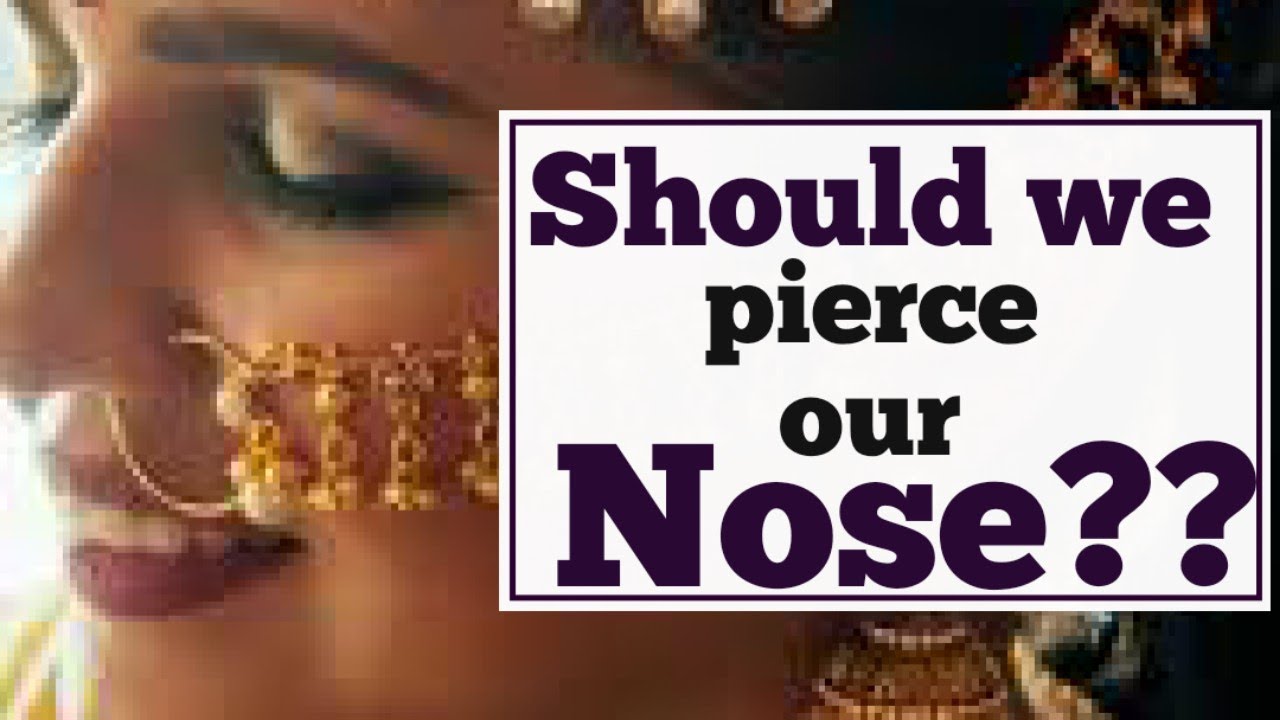 Nose Piercing in Pakistan - YouTube