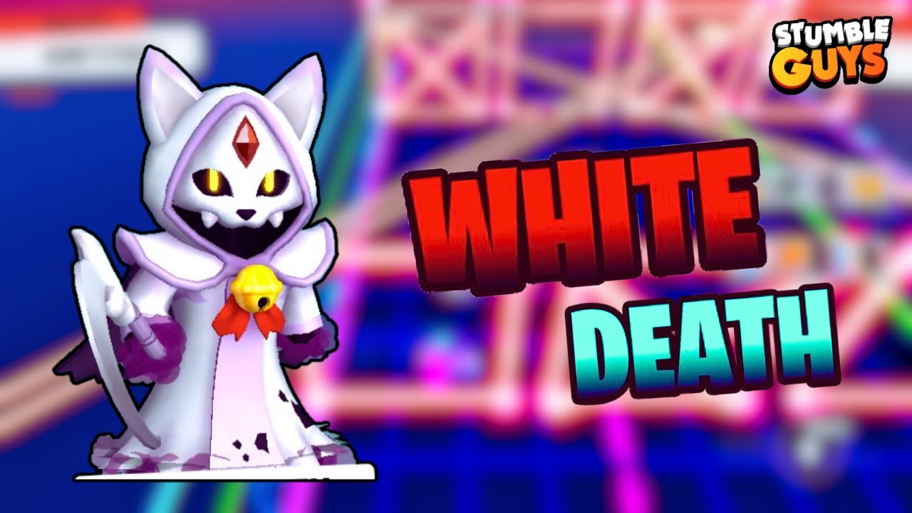 New WHITE DEATH Skin gameplay in Stumble guys - YouTube