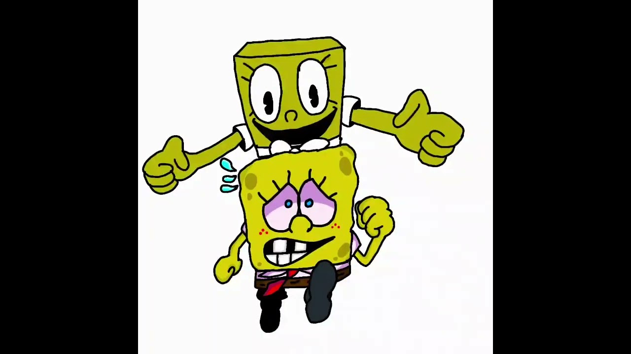 more Confronted Sponge Art [Confronting yourself But XML and spongebob ...
