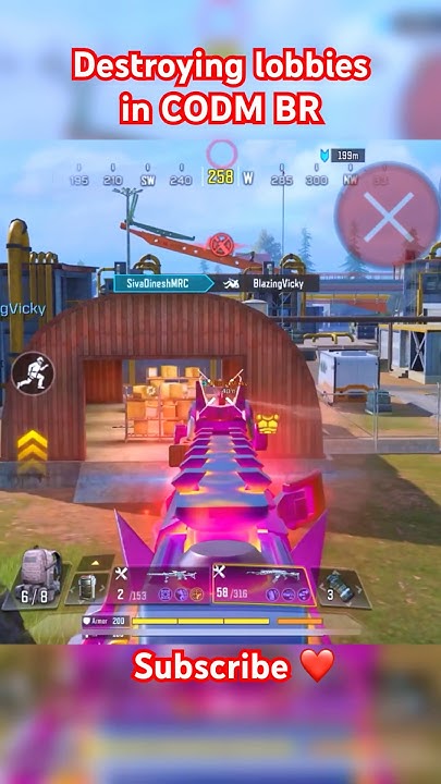 Destroying lobbies in BR#codm #codmobile #callofdutymobile #codmobile_partner #gaming #shorts # ...