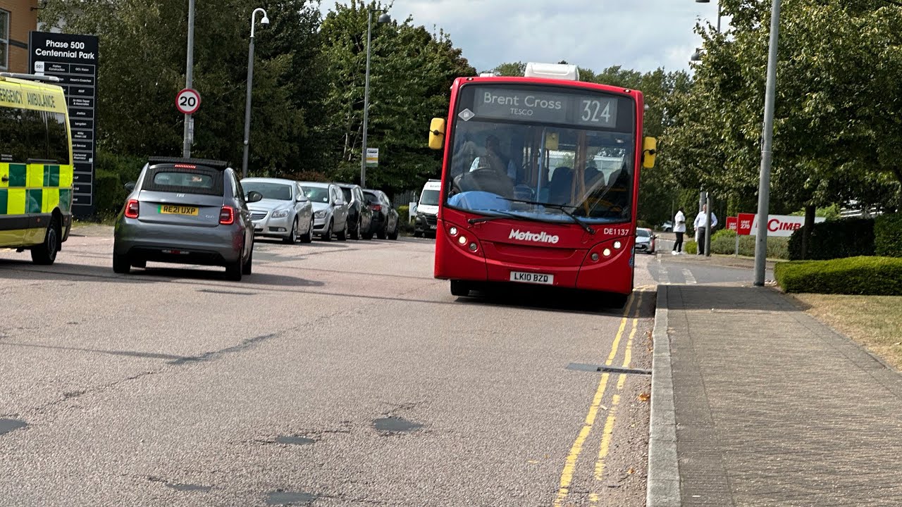 London bus 324 Brent Cross To Brent Cross Tesco (Enviro 200 LK10BZD ...