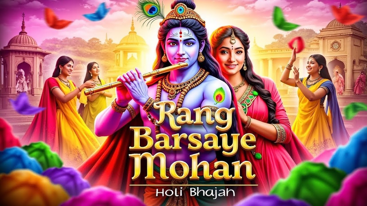 Rang Barsaye Mohan | Holi Bhajan | Krishna & Radha | Lofi-Bib YT - YouTube