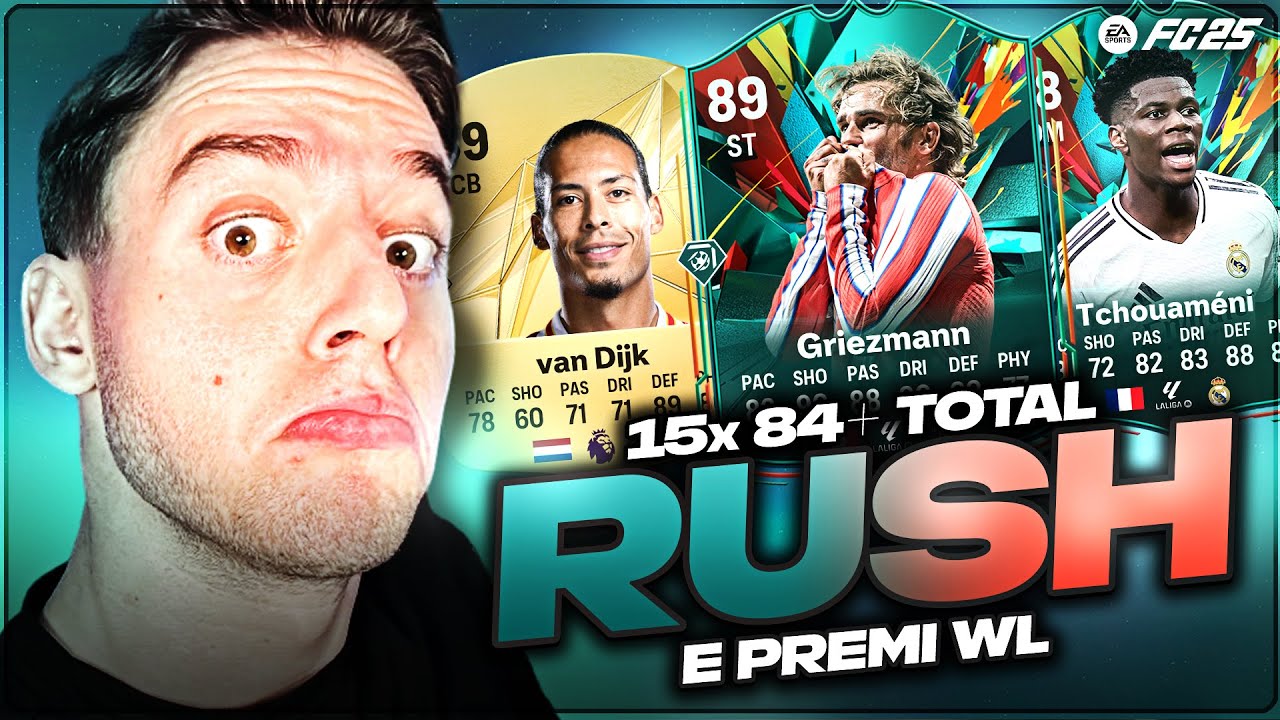 NUOVI PACK 15 84+ DA 25€ & PREMI WL CON I TOTAL RUSH 👑 [FC 25 PACK ...