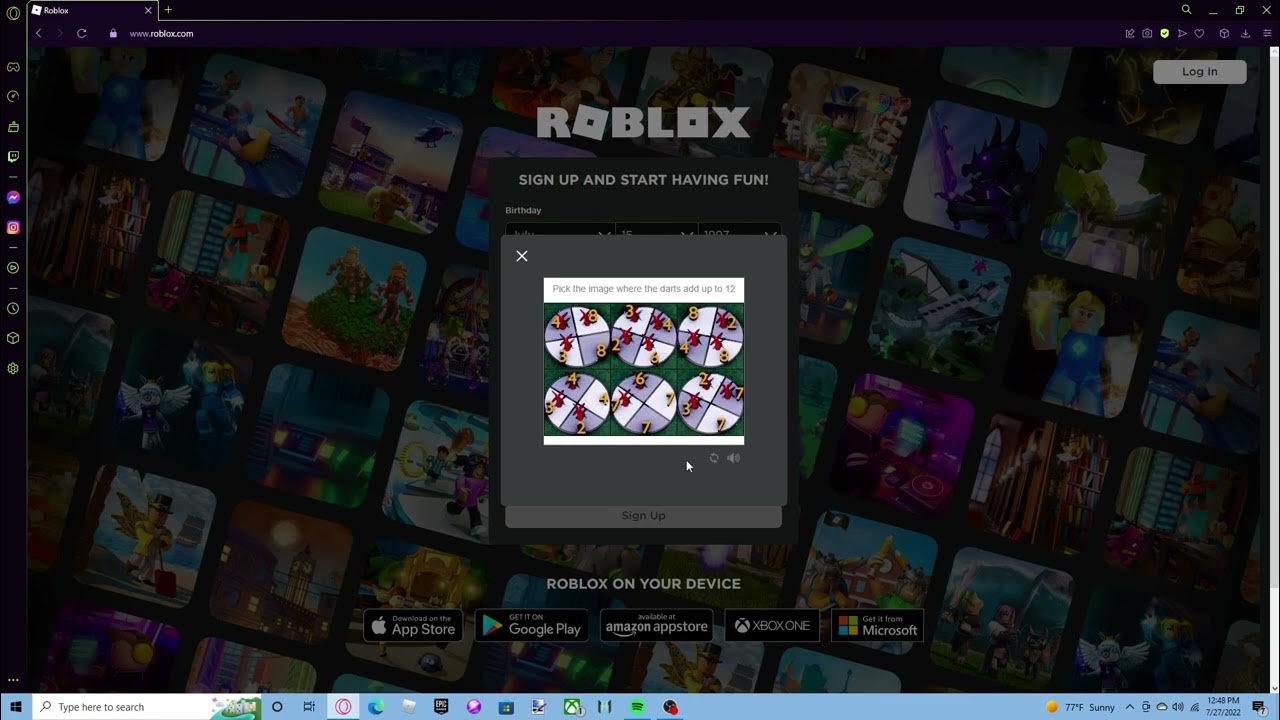 Roblox Captchas are BROKEN. - YouTube