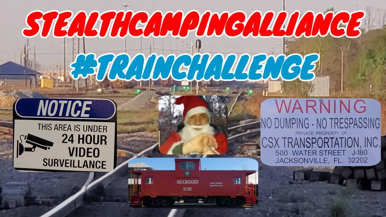 Freight train hop #SCA #TRAINCHALLENGE - YouTube