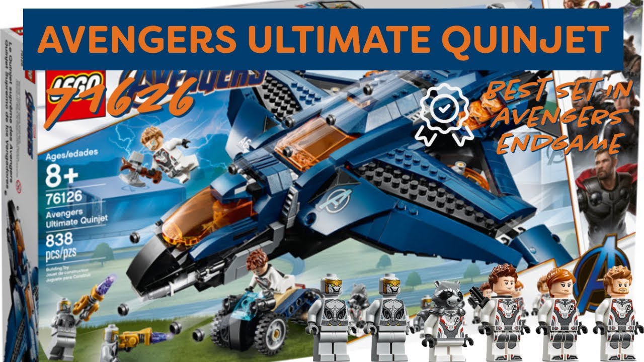 ultimate quinjet (best set in avengers endgame) - YouTube