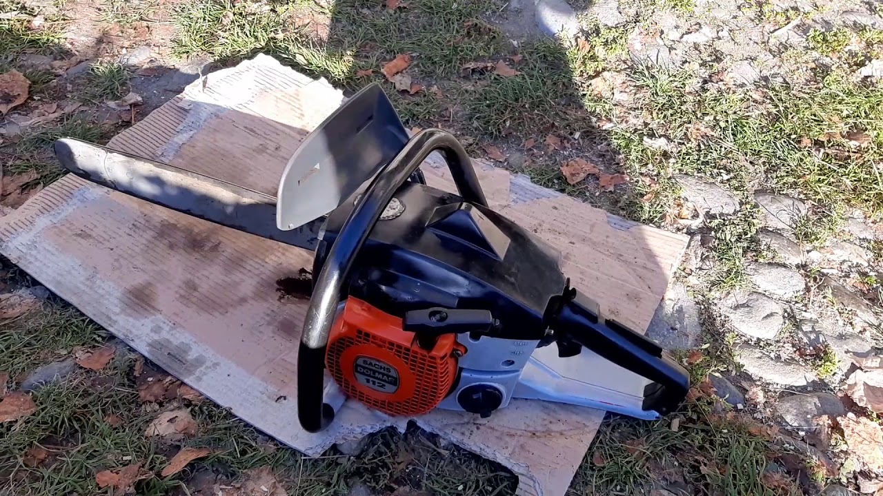 Motosega Sachs Dolmar 112 '87 - YouTube