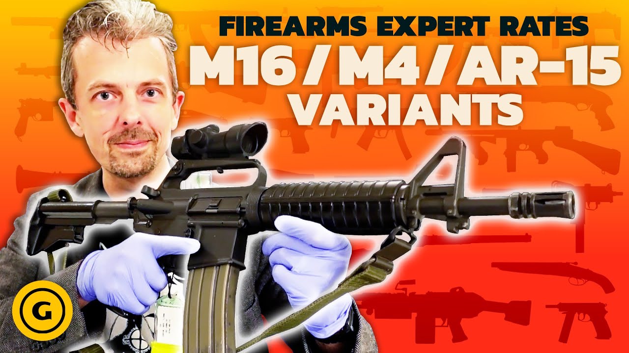 Firearms Expert Rates M16/M4/AR-15s in Games - YouTube