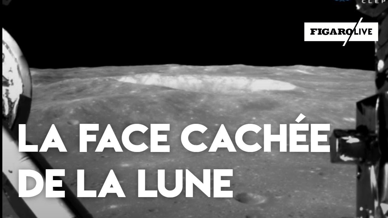 Les images de l'alunissage sur la face cachée de la lune - YouTube