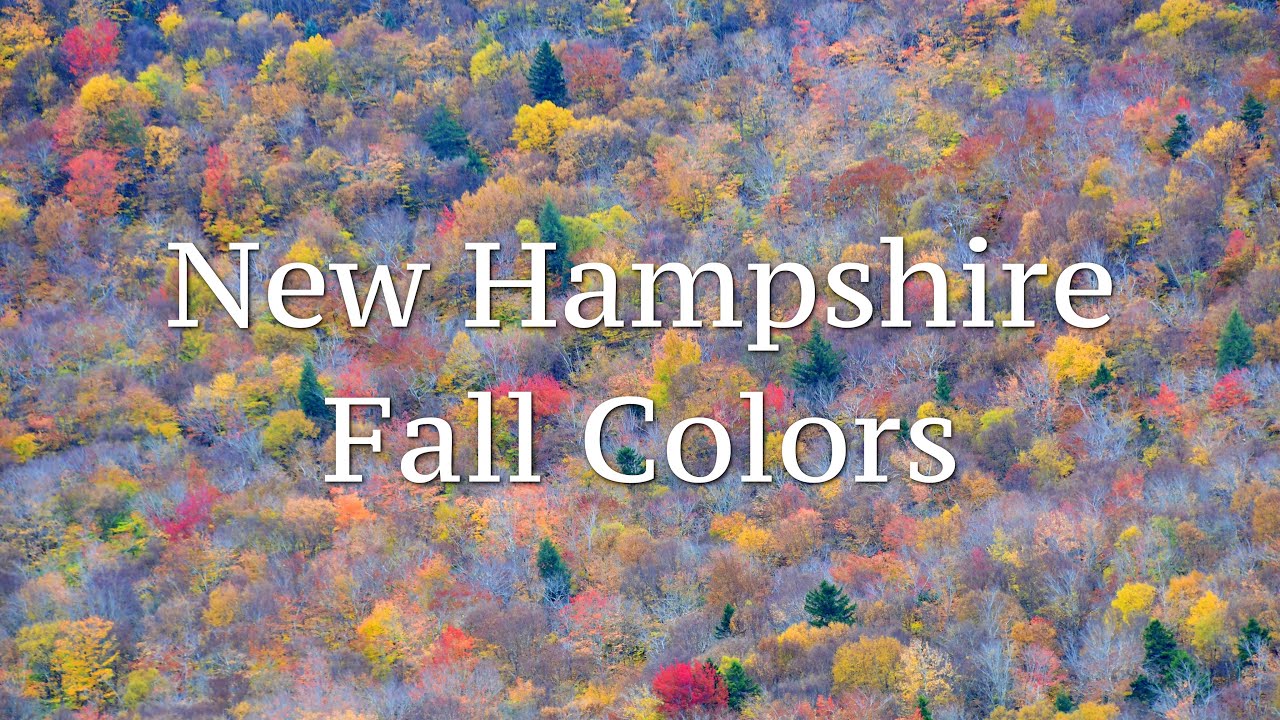 New Hampshire Fall Foliage: Breathtaking Autumn Colors in 4K - YouTube