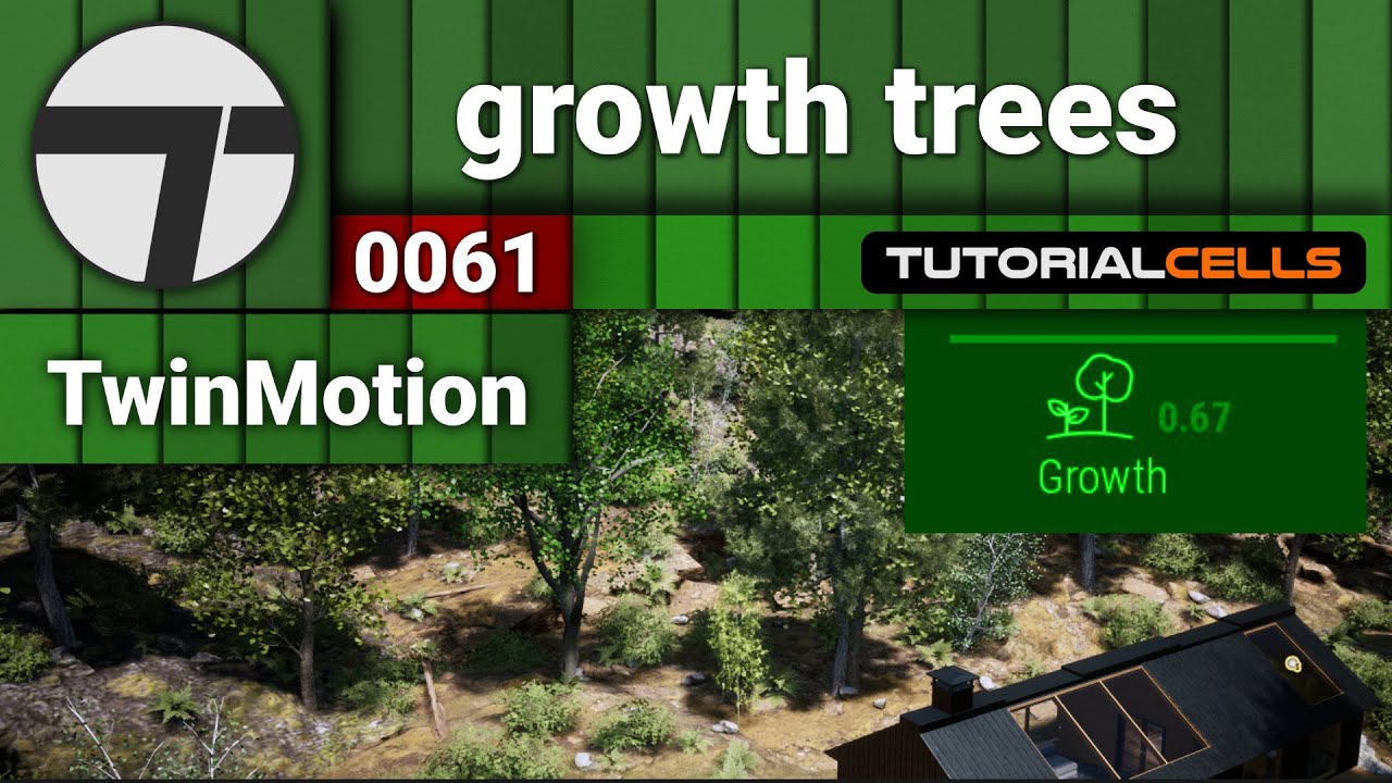 0061. growth trees in twinmotion - YouTube