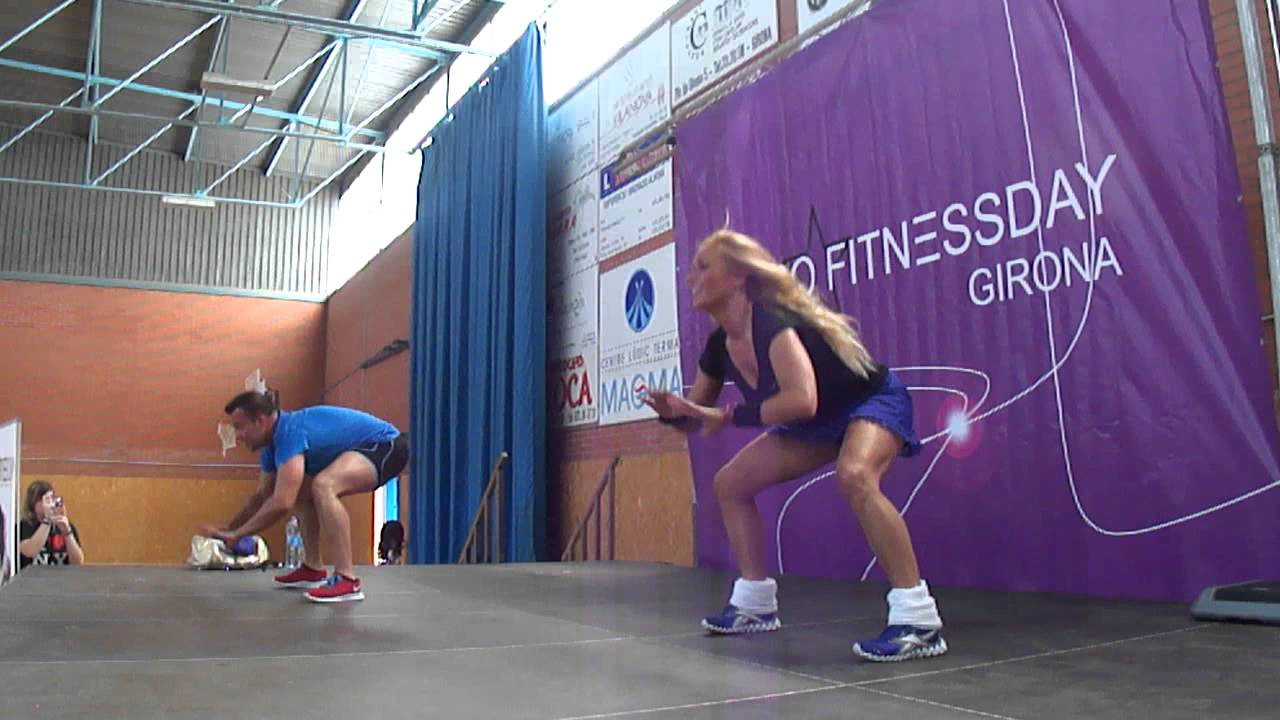 Eurofitness day Girona-Jessica Exposito's dance - YouTube