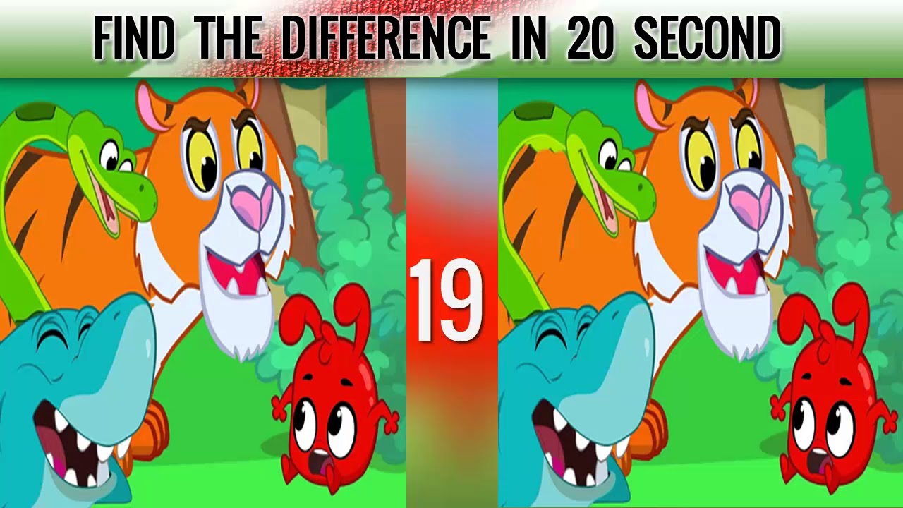 Spot The Difference Marphole Cartoon | Can You Find The Difference ...