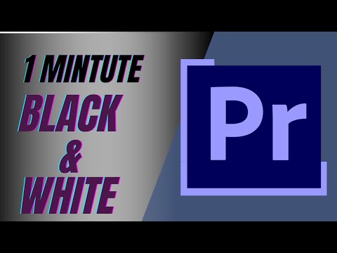 How to Fade Black And White in Adobe Premier Pro CC 2024| #premierepro ...