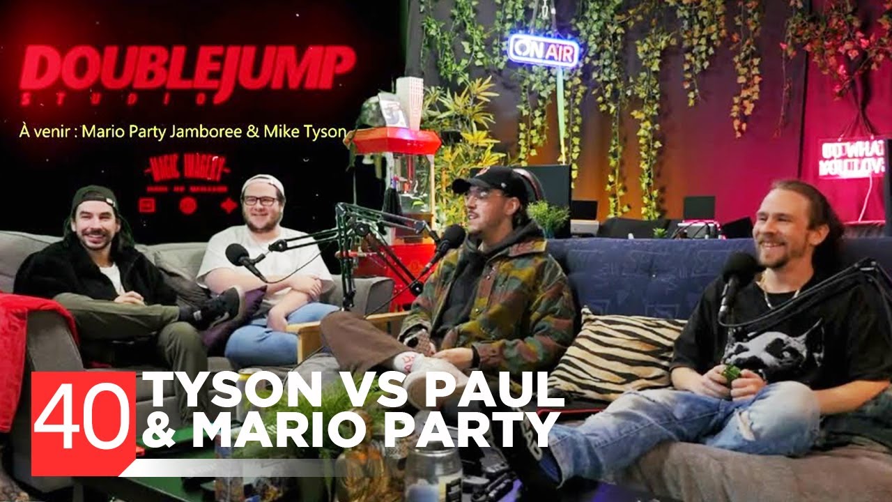 Mike Tyson vs Jake Paul & Mario Party Jamboree avec @MerguezStudio ...