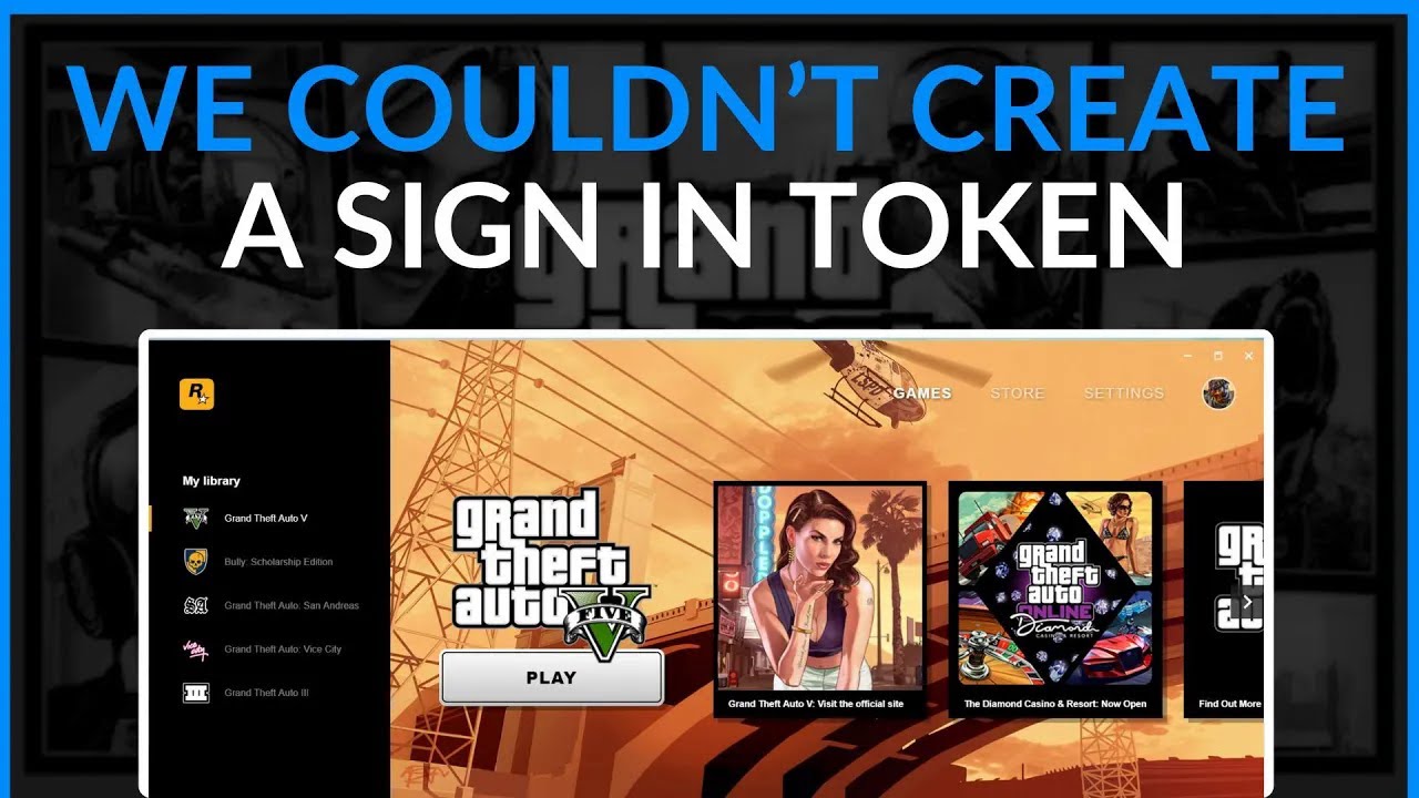FIX Rockstar: We Couldn t Create A Sign In Token - Full Guide 2025 ...
