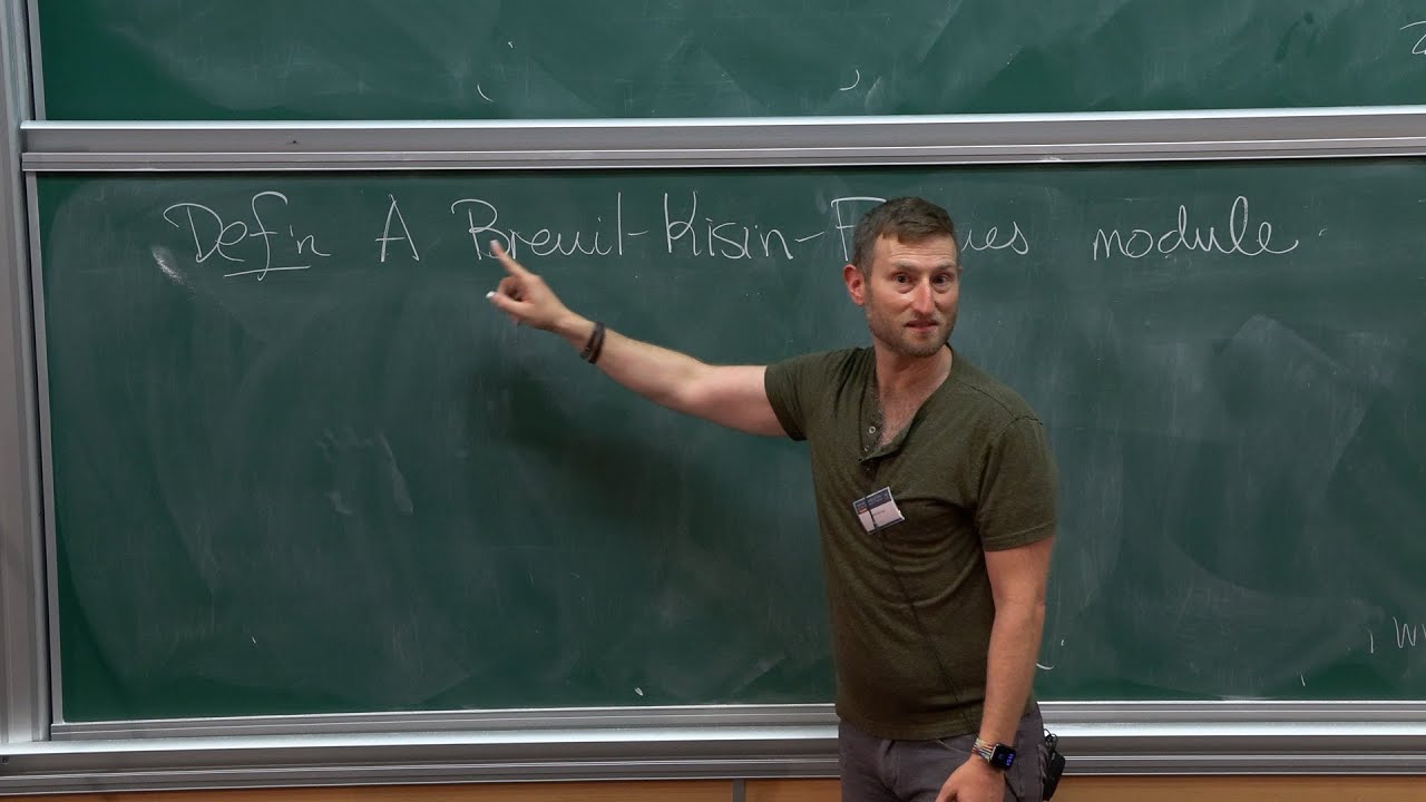 Jared Weinstein - 1/2 Local Shtukas and the Langlands Program - YouTube