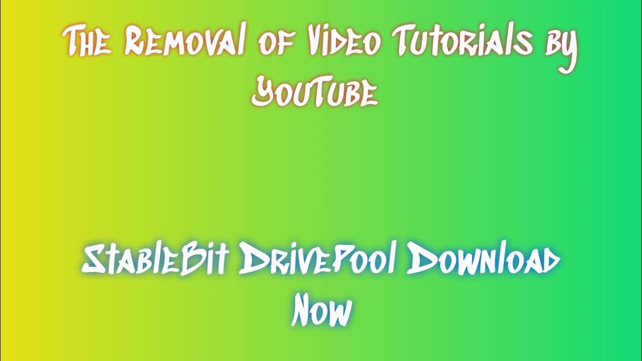 Installing StableBit DrivePool on Windows 2024: Quick Setup - YouTube