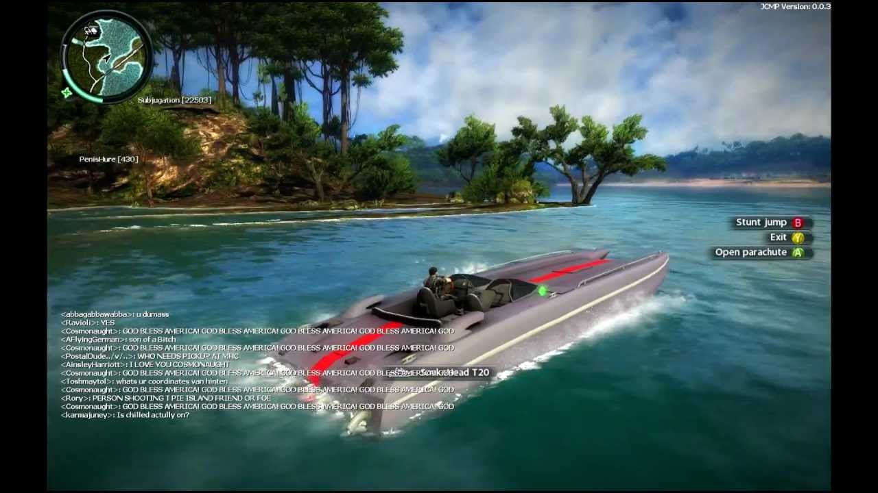 Just Cause 2 MP | Boat Splashing - YouTube