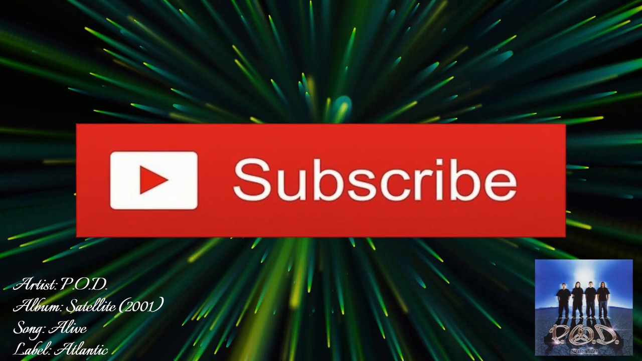 POD Alive w/lyrics +Positive Vibes+ - YouTube