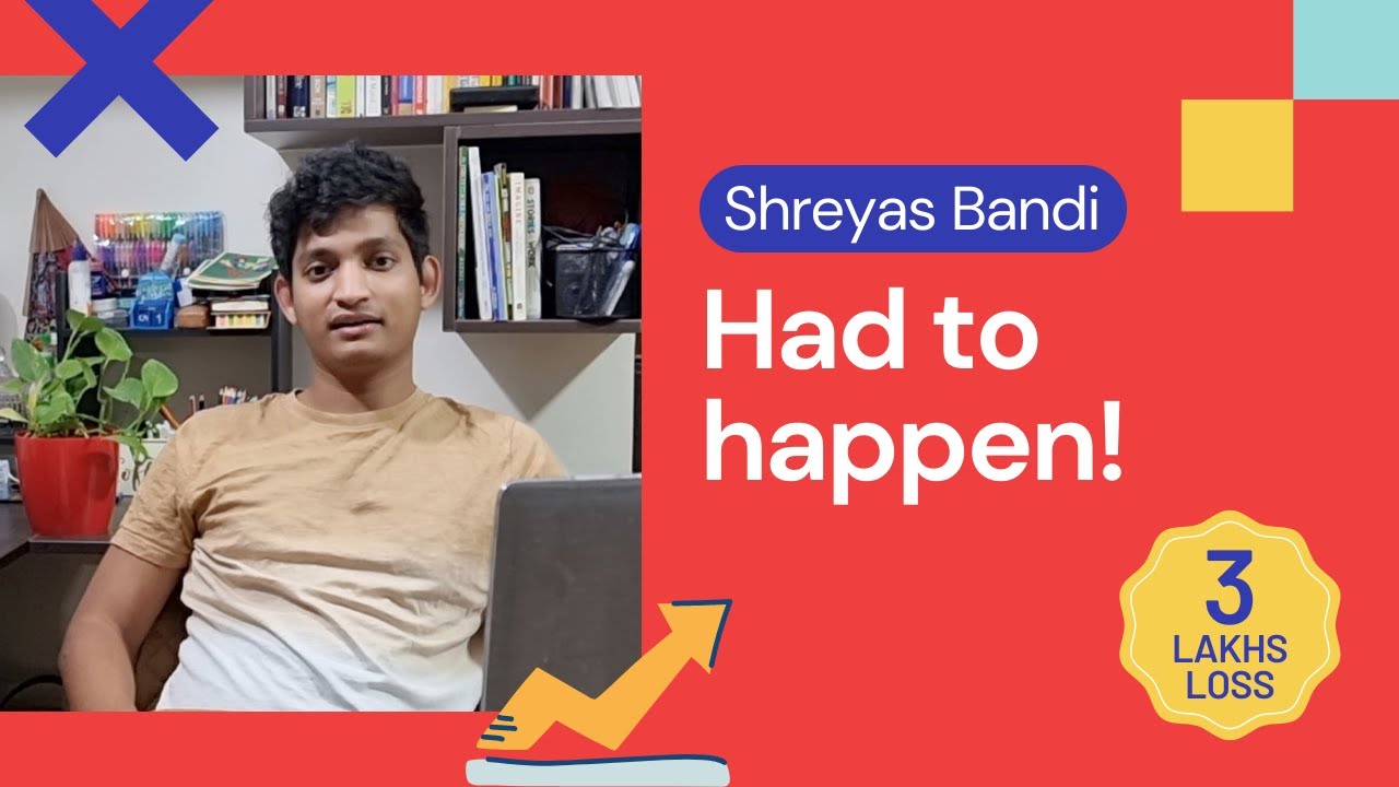 Intraday Trading On Nifty (3rd November, 2021); 3 Lakhs Loss; Shreyas ...