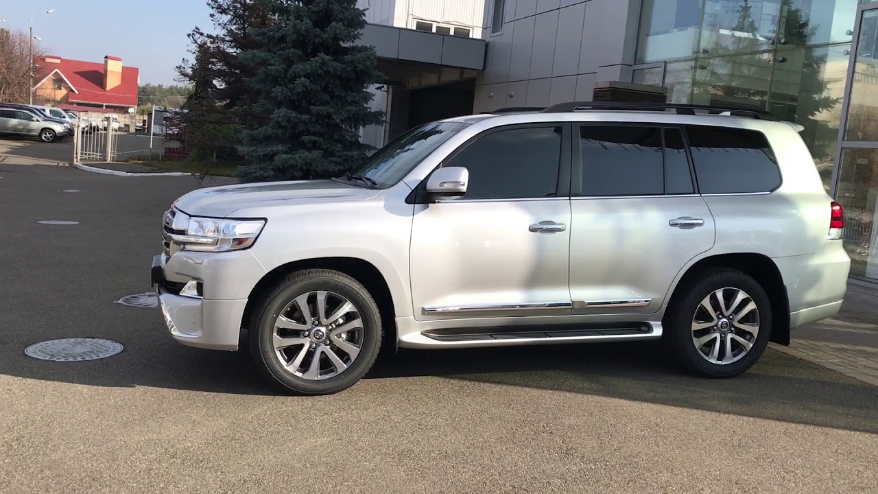 TOYOTA LC200 2017 PREMIUM SILVER - YouTube