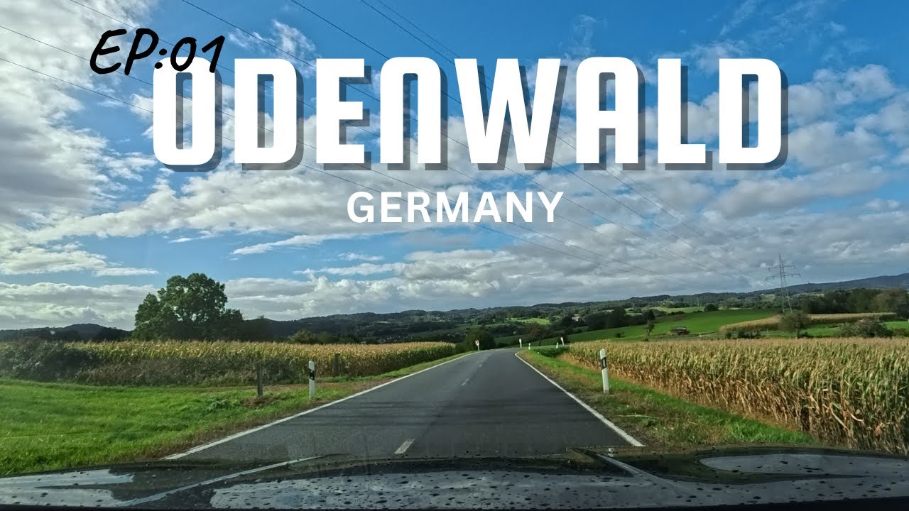 Scenic Drive Through Odenwald Part 1 | Hidden Countryside Roads | 🇩🇪 ...