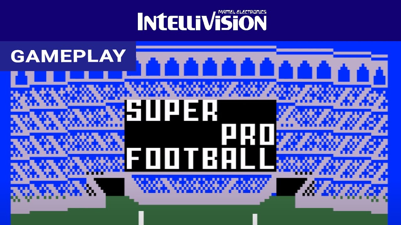 Super Pro Football (Intellivision) - Gameplay Clip [HD] | RetroGameUp ...