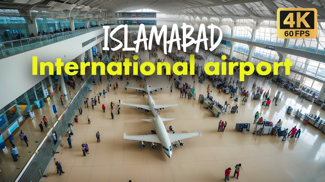 🇵🇰 The MOST STUNNING Islamabad International Airport Walking Tour in 4K 60FPS - YouTube