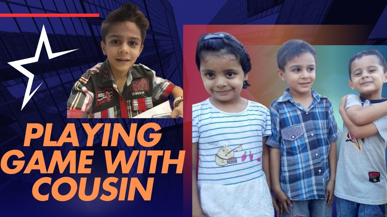 Playing game with Cousin - YouTube